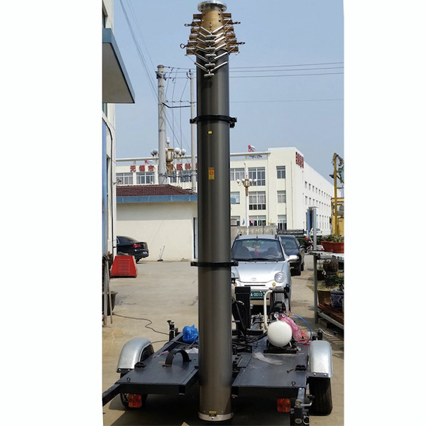 20m telescoping mast-30kg payloads/NR-3300-20000-30L-pneumatic ...